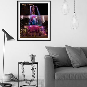 Fountain Square Cincinnati Photography Print, A Historic Landmark, With ...