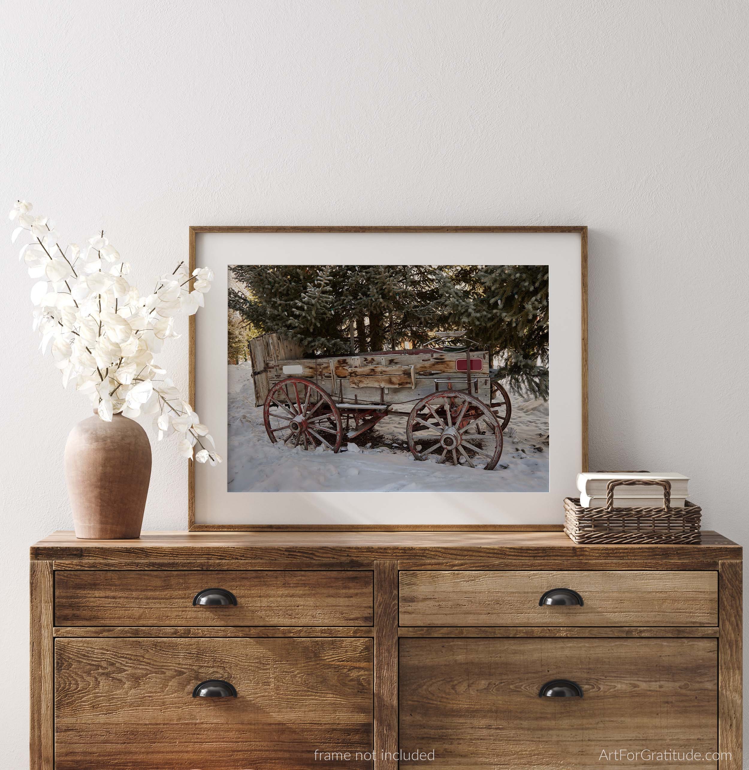 Historical Gold Rush Wagon Breckenridge Colorado Fine Art - Etsy