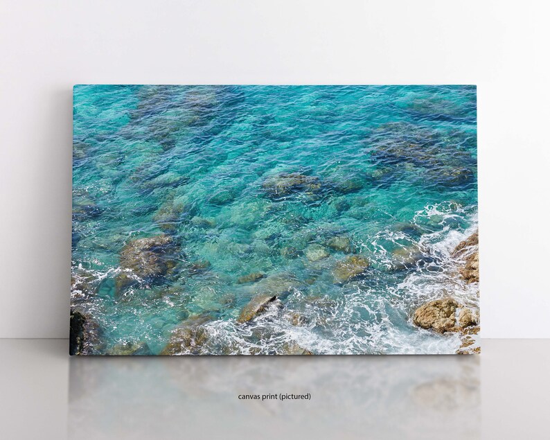 St. John U.S. Virgin Islands Canvas Print, Turquoise Clear Blue Ocean ...