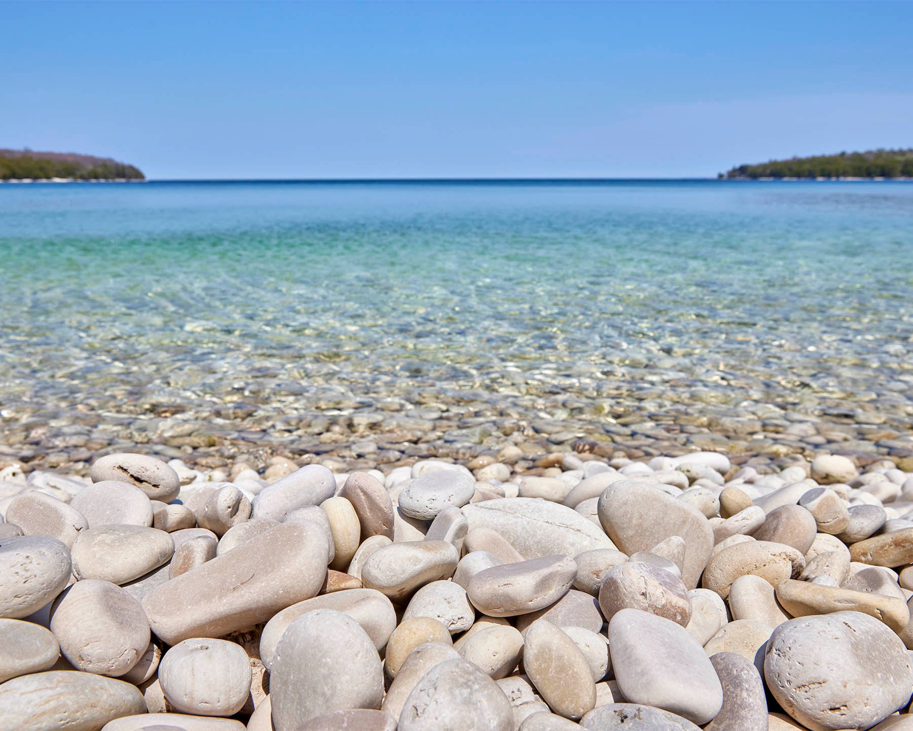 Schoolhouse Beach, Door County Wisconsin, on Washington Island, Canvas ...