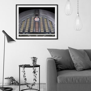 Cincinnati Photography Print of Clock on Museum Center at Union ...