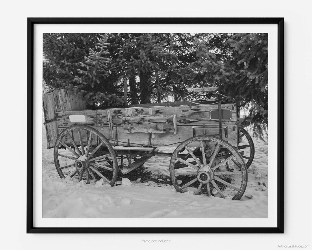 Historical Gold Rush Wagon, Breckenridge Colorado Fine Art Photography Print, Art for Gratitude ...