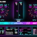 AIDA64 Sensor Panel Template for PC Monitor | Horizontal & Vertical ...
