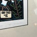 Linoleum Block Print of Christmas Tree Lot by Ken Swanson, Wisconsin ...