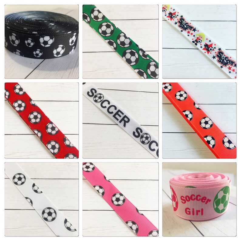 Sports Team Ribbon Ponytail Streamers & 2 Ribbon Colors: | Etsy