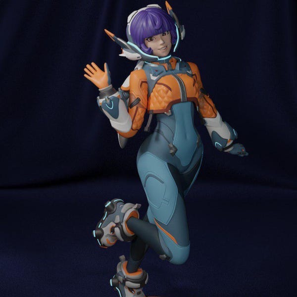 Overwatch Juno Figure - Etsy