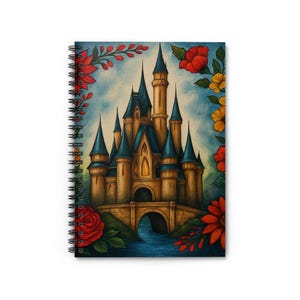 Castle Spiral Notebook - Ruled Lines, Journal, Stationery, Gift for ...
