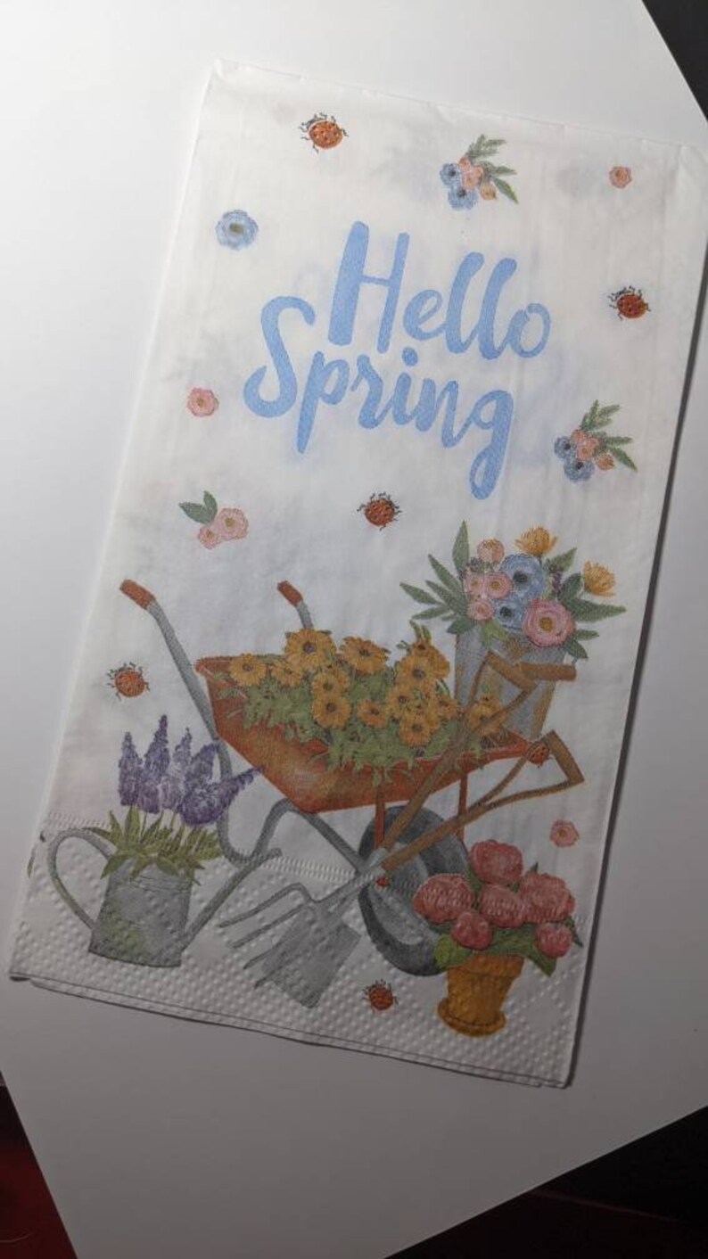 Napkin-happy Spring - Etsy