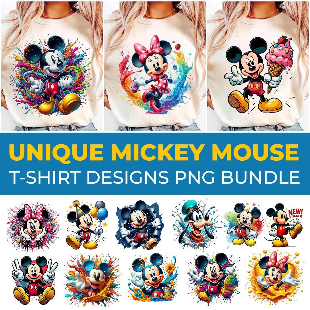 Cartoon PNG Bundle, Cartoons Clipart, Cartoon Characters Png, T Shirt ...