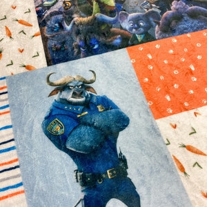 Personalized Zootopia Blanket / Nick Wilde & Judy Hopps Name Blanket ...