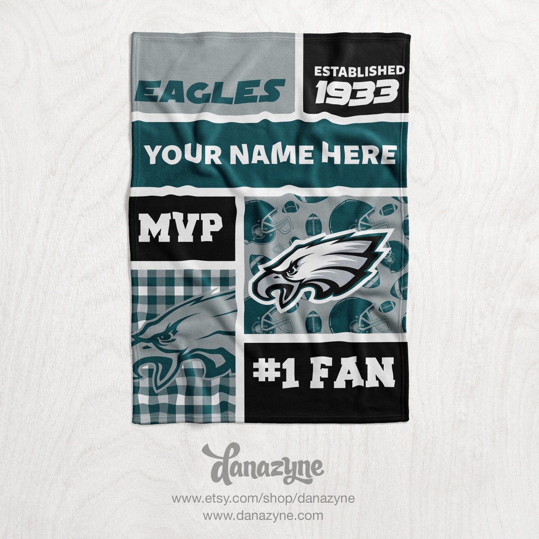 Personalized Philadelphia Eagles Blanket - Perfect Throw Blanket ...