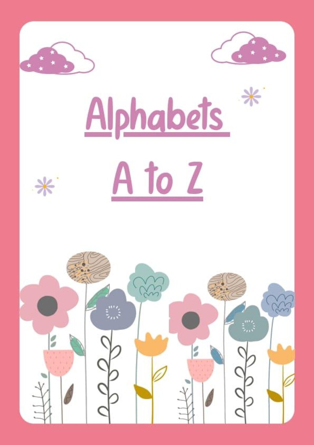 Alphabet Tracing Book for Kids | Printable ABC Worksheets | Letter ...