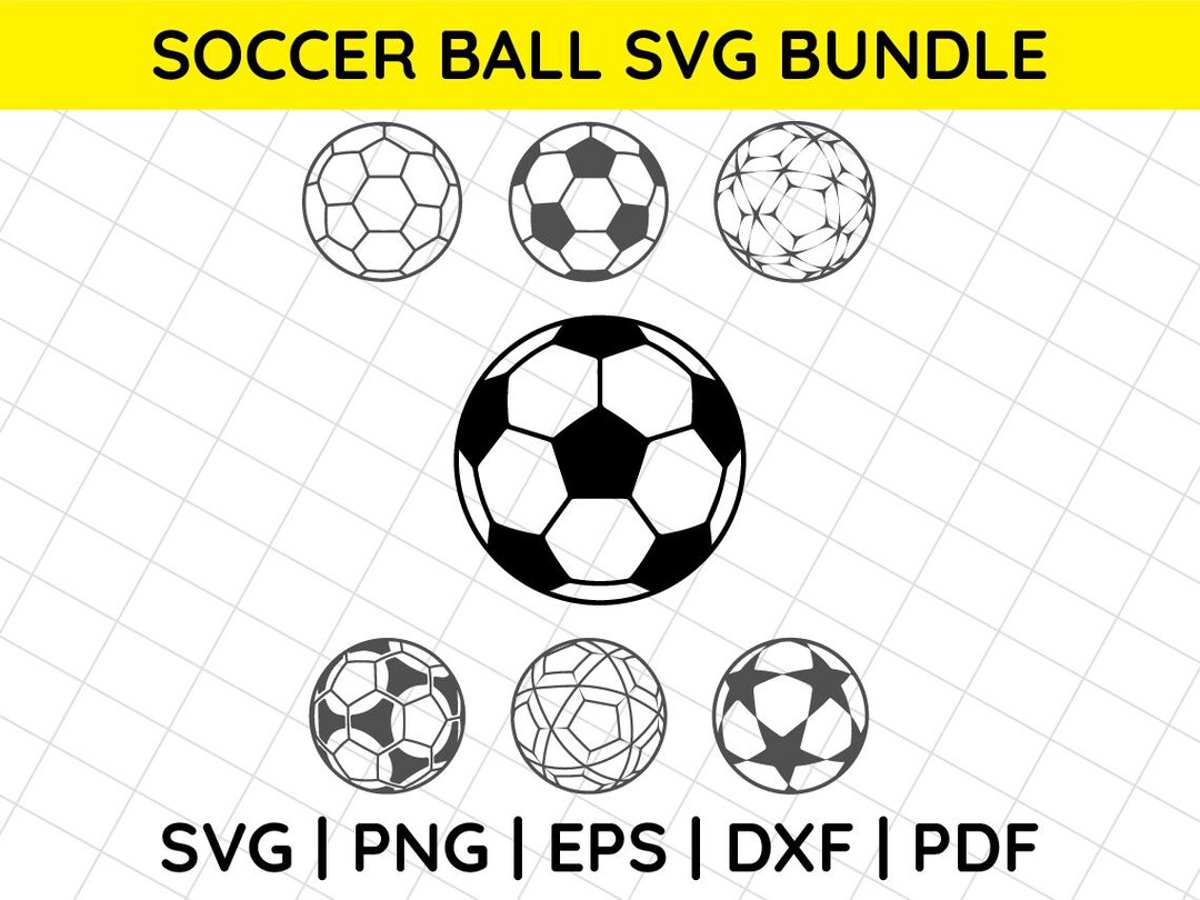 Soccer Ball Svg Bundle, Cricut Cut for Boys, Men and Female Soccer ...