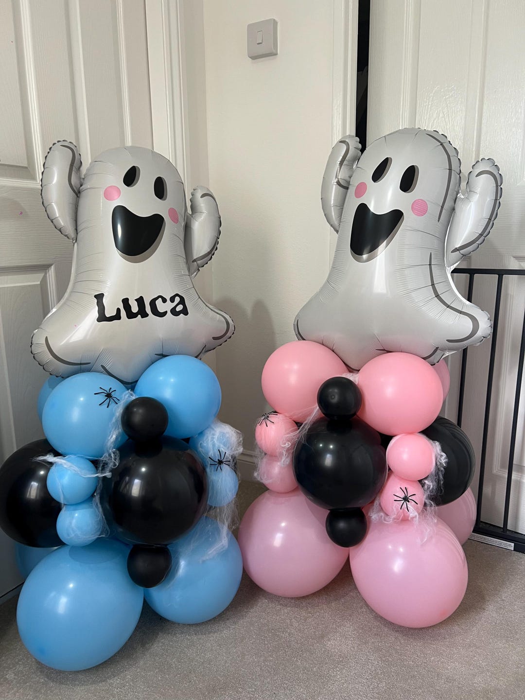 DIY Halloween Ghost Stack / Halloween Balloons / Large Balloon Display ...