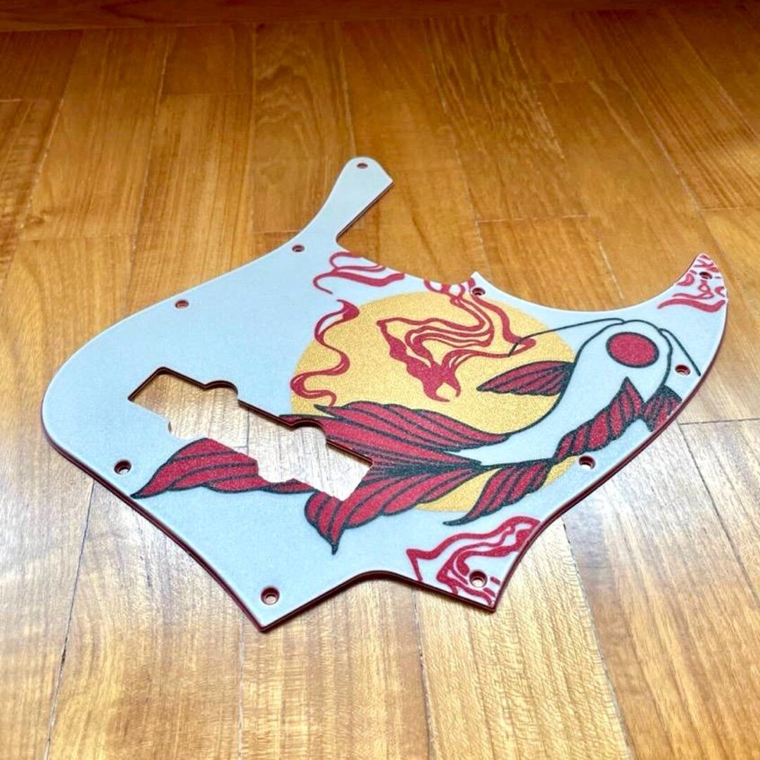 Koi Fish Fender Jazz Bass Pickguard - Etsy