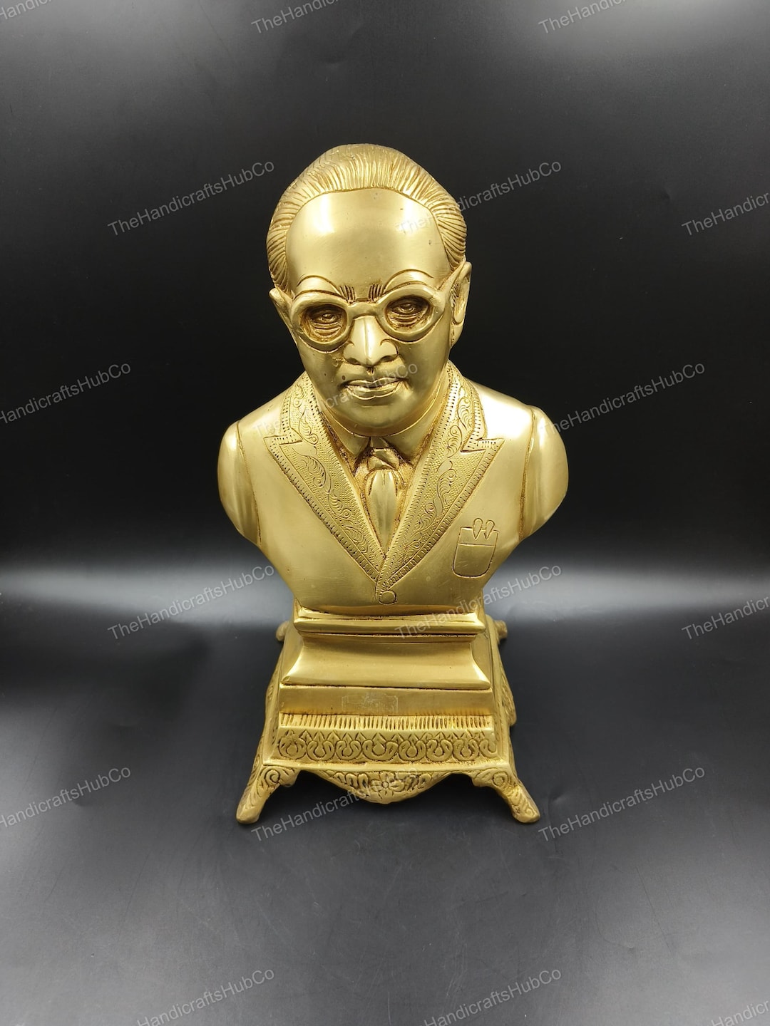 Brass Dr. B. R. Ambedkar Bust 12 Inch | Handcrafted Constitution ...