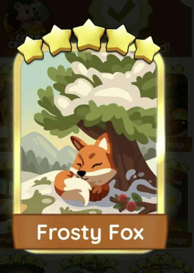 Frosty Fox Set 17-1 X “monopoly Go Gold Blitz "-upcoming - Etsy