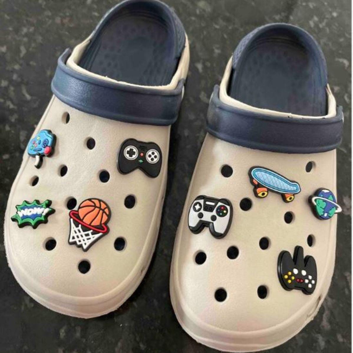 27pcs Game Series Shoe Charms for Clogs Sandals, Cute Gamer Shoe ...
