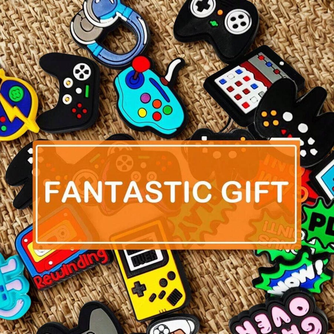 27pcs Game Series Shoe Charms for Clogs Sandals, Cute Gamer Shoe ...