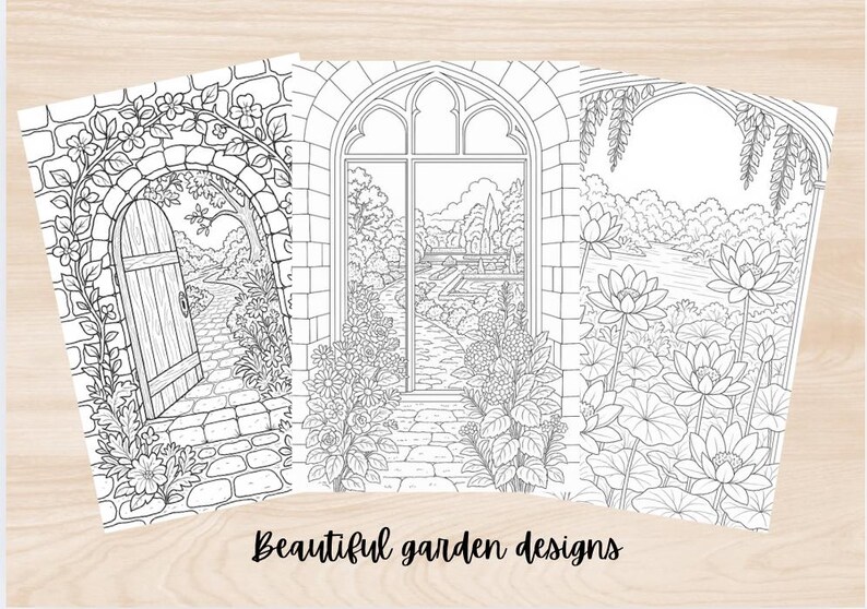Mindfulness Colouring Pages – Inspired by Beautiful Places Around the ...