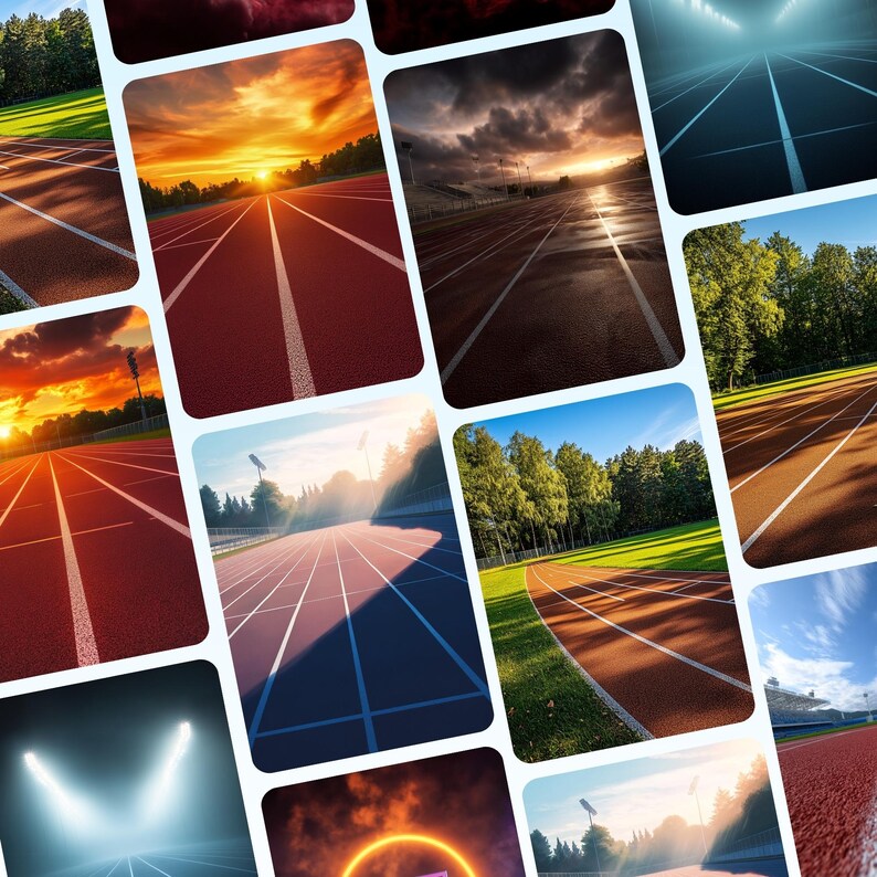 Runner Track and Field Background, Running Stadium Backdrops, Track ...