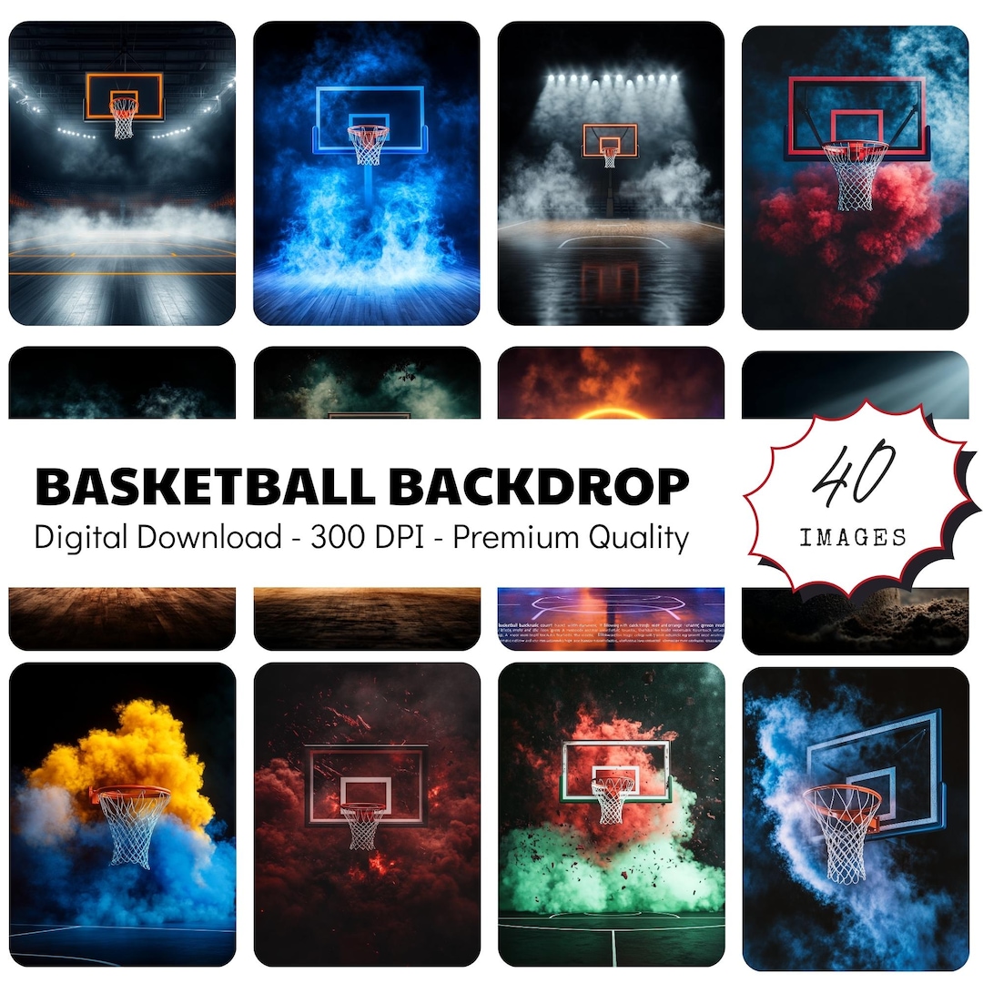 Basketball Digital Backdrops for Sports Photography | Basketball ...