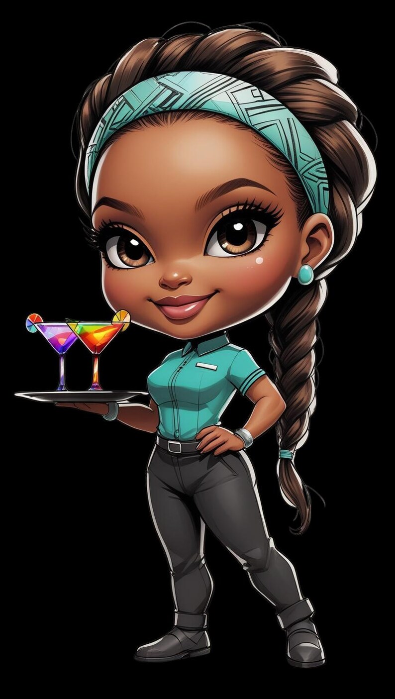 50 Pack Chibi Character Clipart | Transparent PNG Digital Stickers ...
