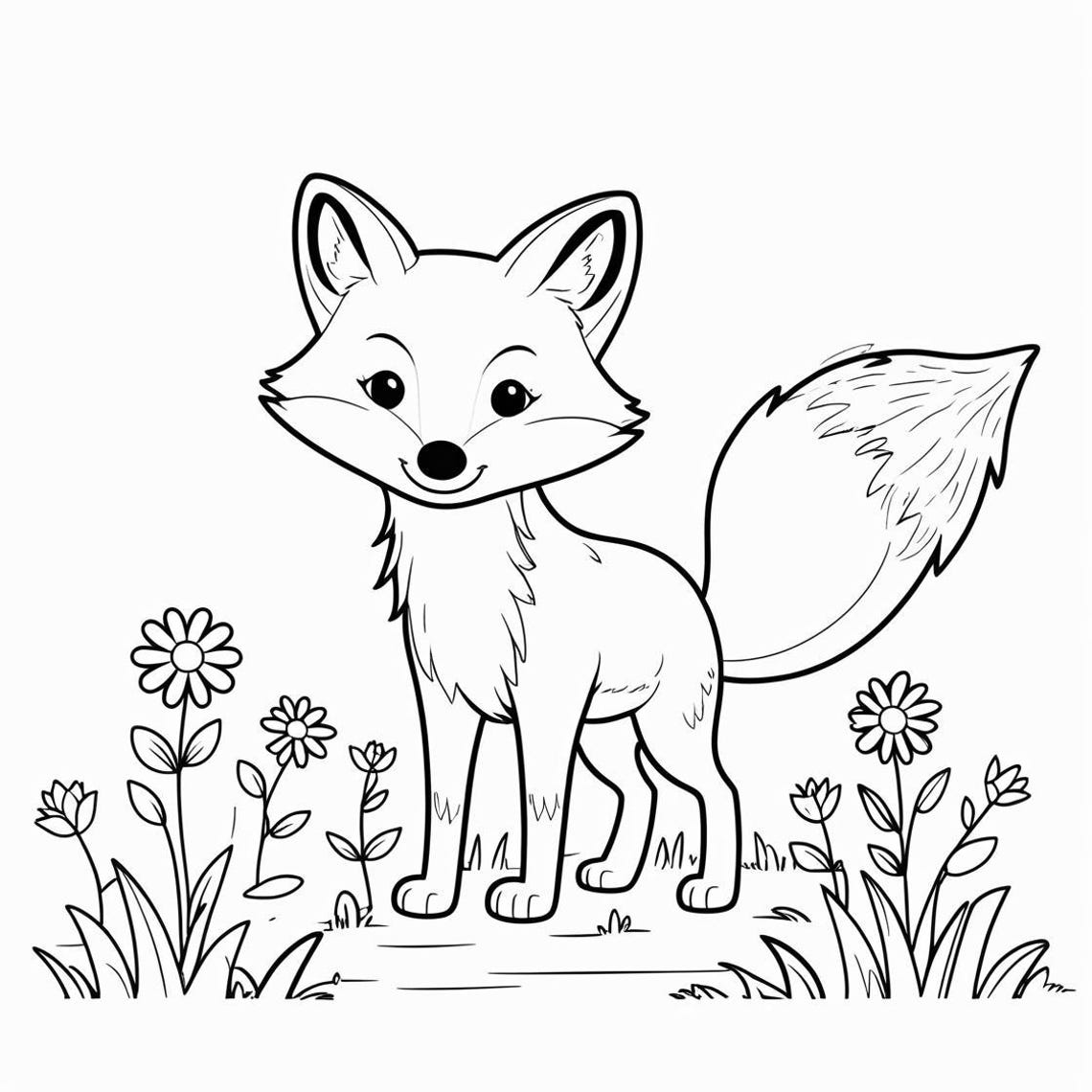 Animal Friends Coloring Book | Printable PDF | Kids Activity - Etsy Canada