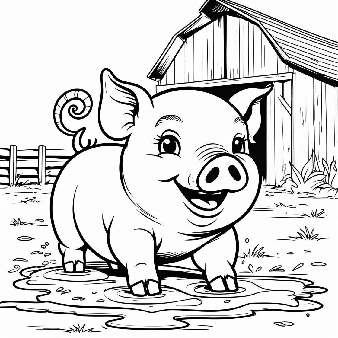 Animal Friends Coloring Book | Printable PDF | Kids Activity - Etsy Canada