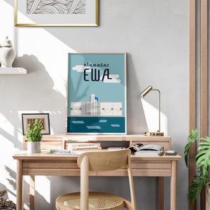 Poster Elewator Ewa – Industrial Architecture of Szczecin, Port ...