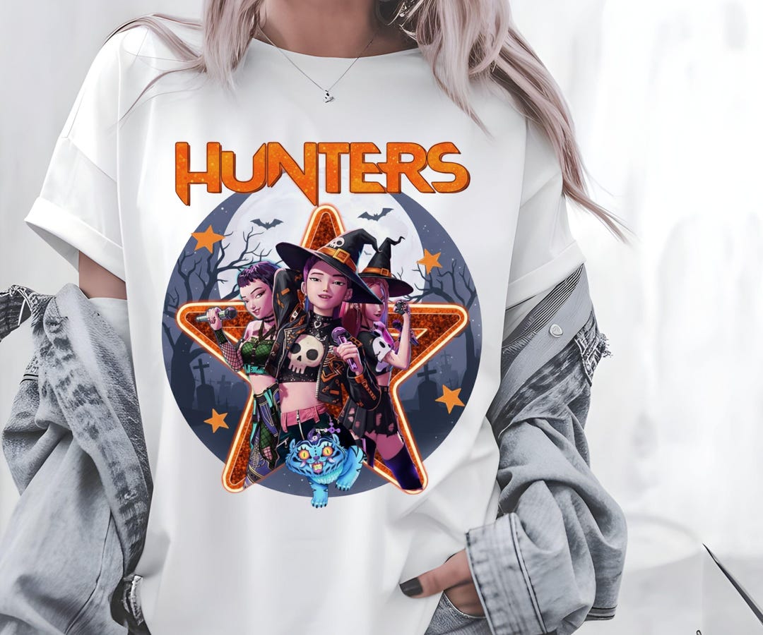 Spooky Huntrix Halloween PNG, Kpop Demon Hunters Clipart, Saja Girls ...