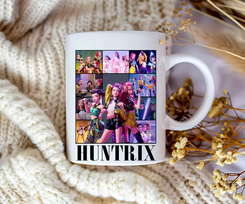 Huntrix KPOP Demon Hunters PNG, Rumi Mira Zoey Fan Art, Huntrix Merch, Printable Fan Art, Kpop ...