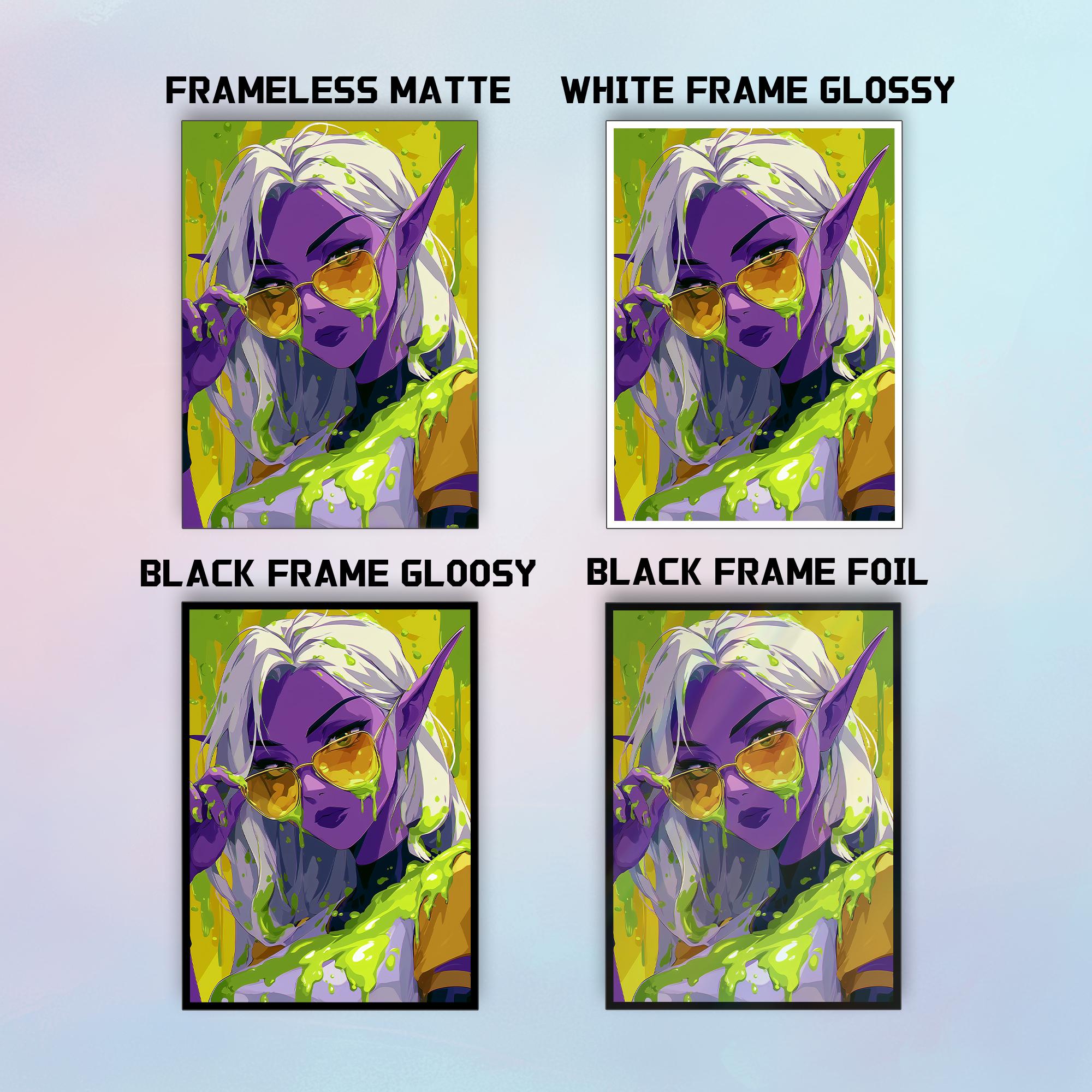 MTG Card Sleeves,drow Elf Woman Card Sleeves,mtg Accessories,gift for ...