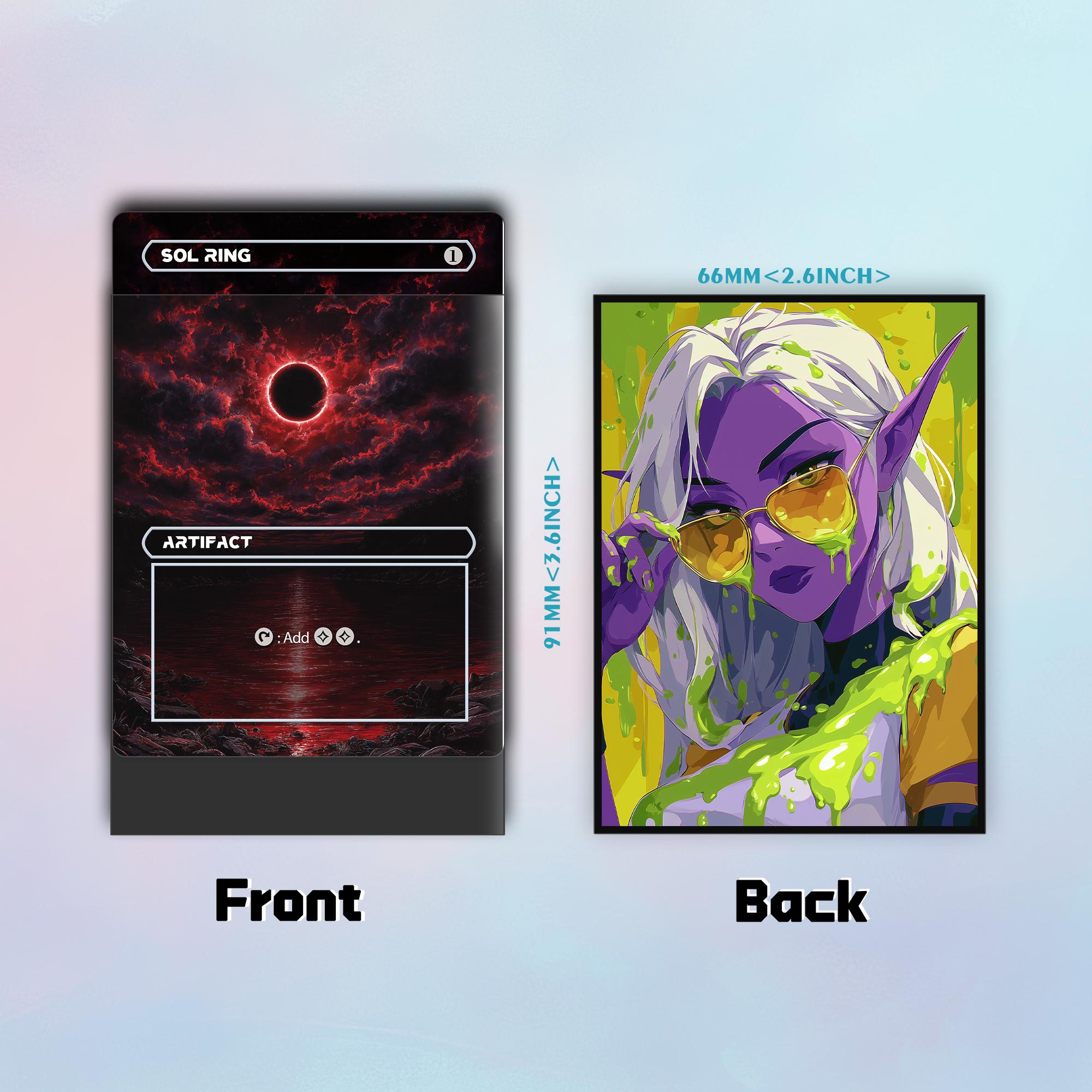 MTG Card Sleeves,drow Elf Woman Card Sleeves,mtg Accessories,gift for ...