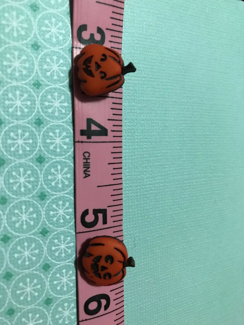 Jack O Lanterns Plastic Novelty Buttons/diy Kids Sewing Craft Buttons ...