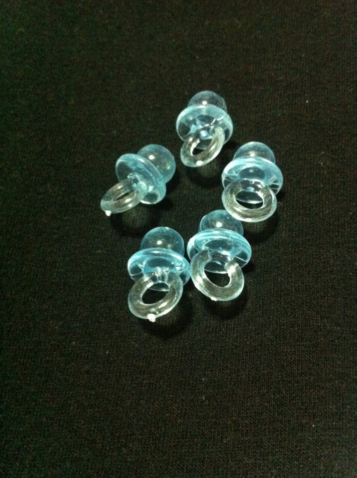 Mini Translucent Plastic Baby Shower Pacifiers for Baby Shower - Etsy