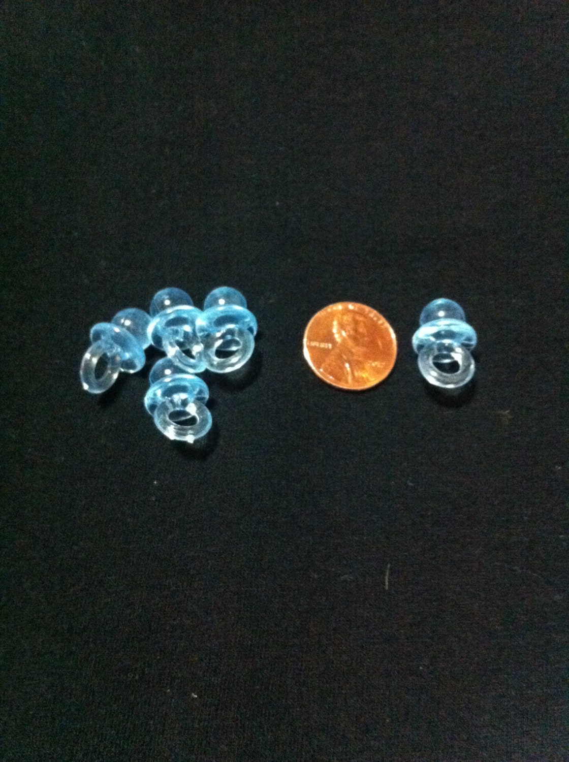Mini Translucent Plastic Baby Shower Pacifiers for Baby Shower - Etsy