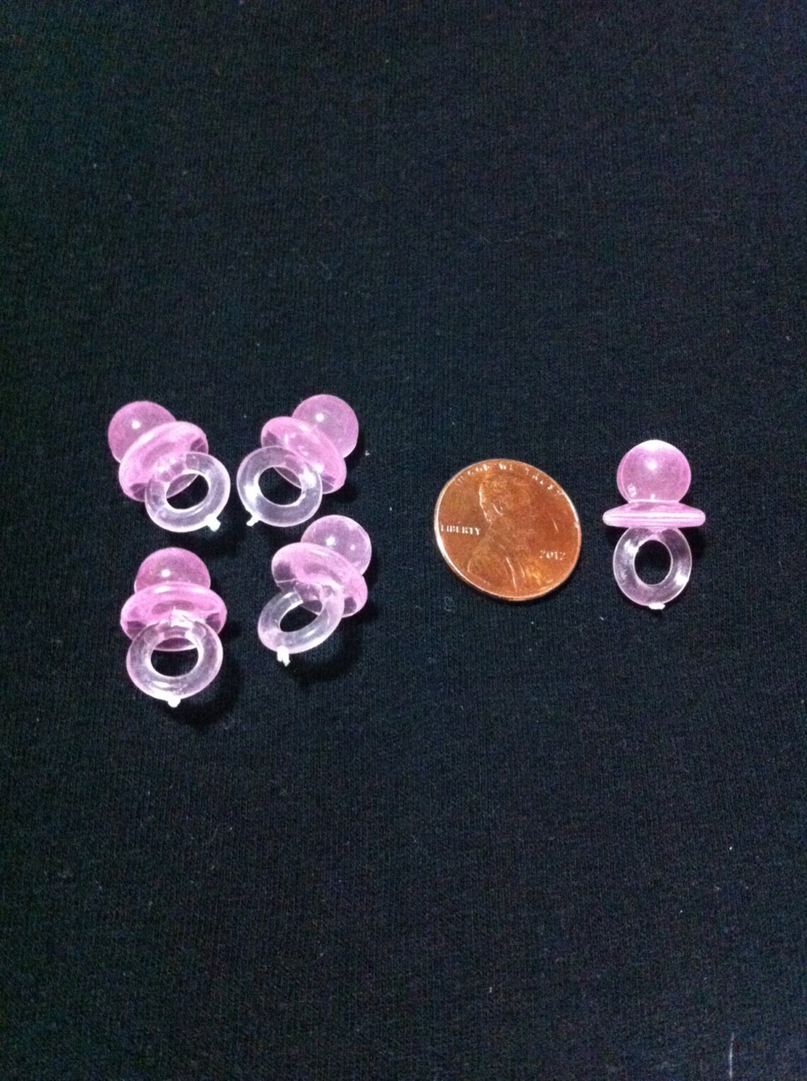 Mini Translucent Plastic Baby Shower Pacifiers for Baby Shower - Etsy