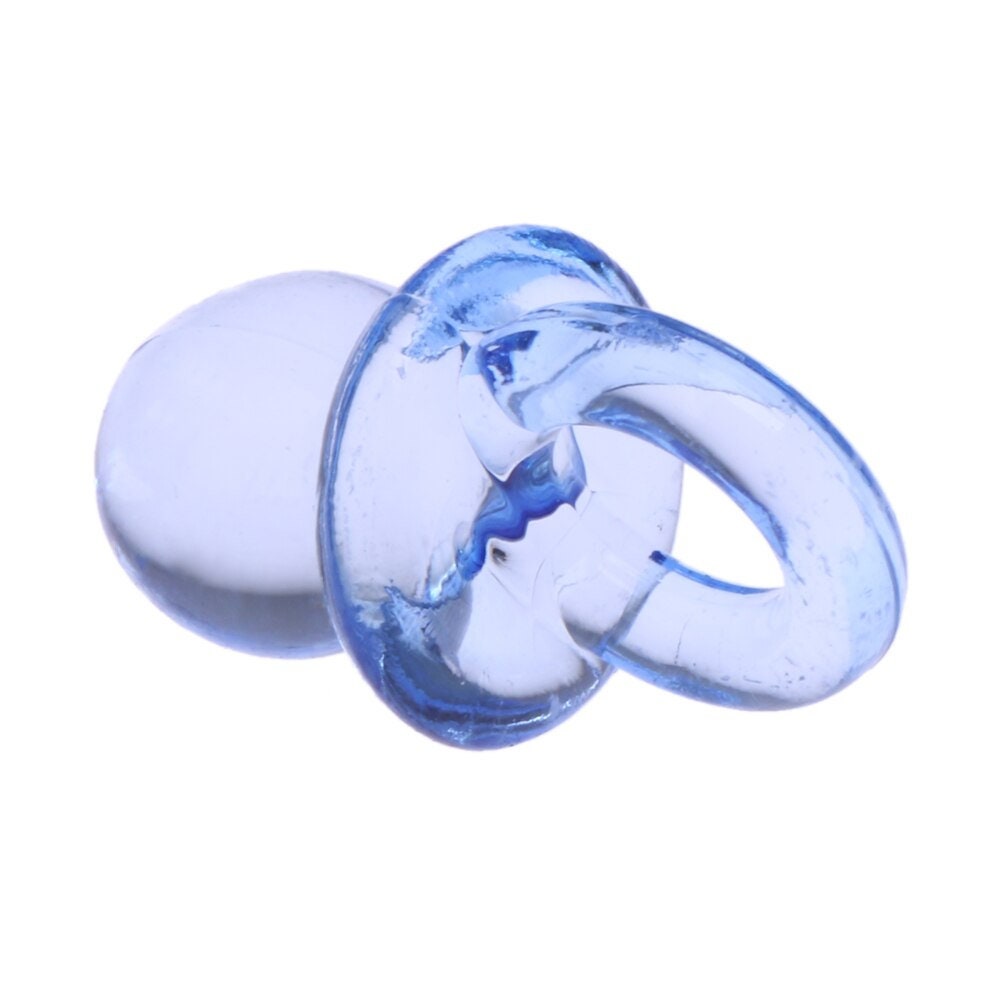 Mini Translucent Plastic Baby Shower Pacifiers for Baby Shower - Etsy