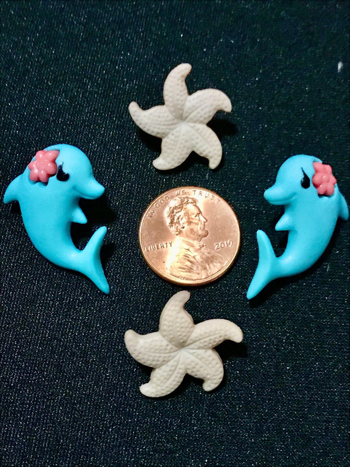 Splish Splash Mermaid Dolphin Buttons Dress It up - Etsy