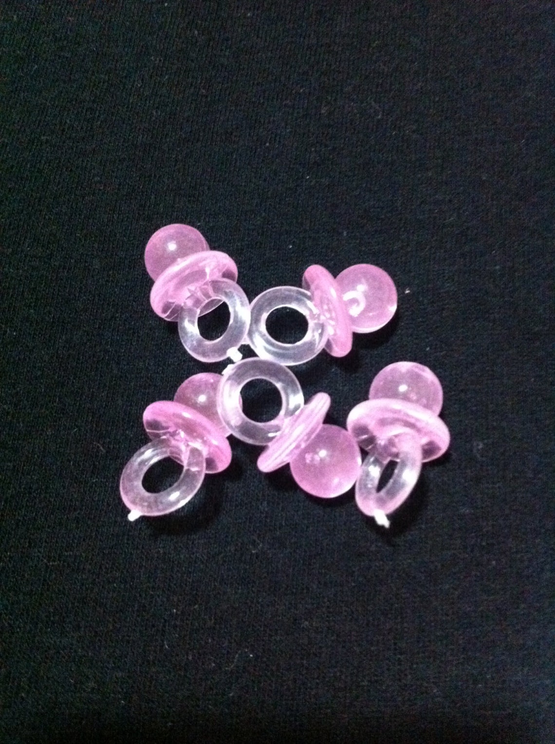 Mini Translucent Plastic Baby Shower Pacifiers for Baby Shower - Etsy