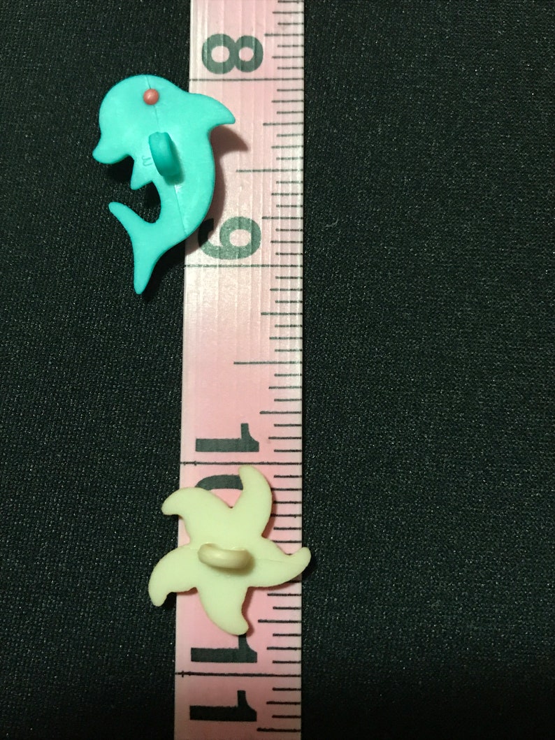 Splish Splash Mermaid Dolphin Buttons Dress It up - Etsy