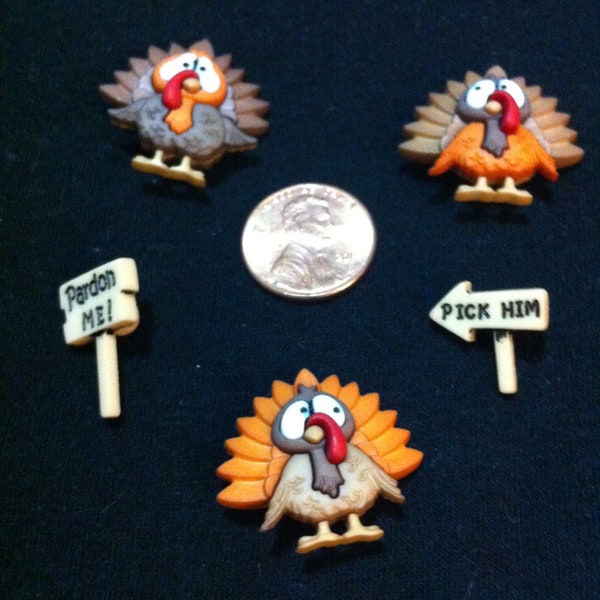 Thanksgiving Buttons - Etsy