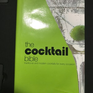 The Cocktail Bible Traditional & Modern Cocktails for Every Occasion - Etsy
