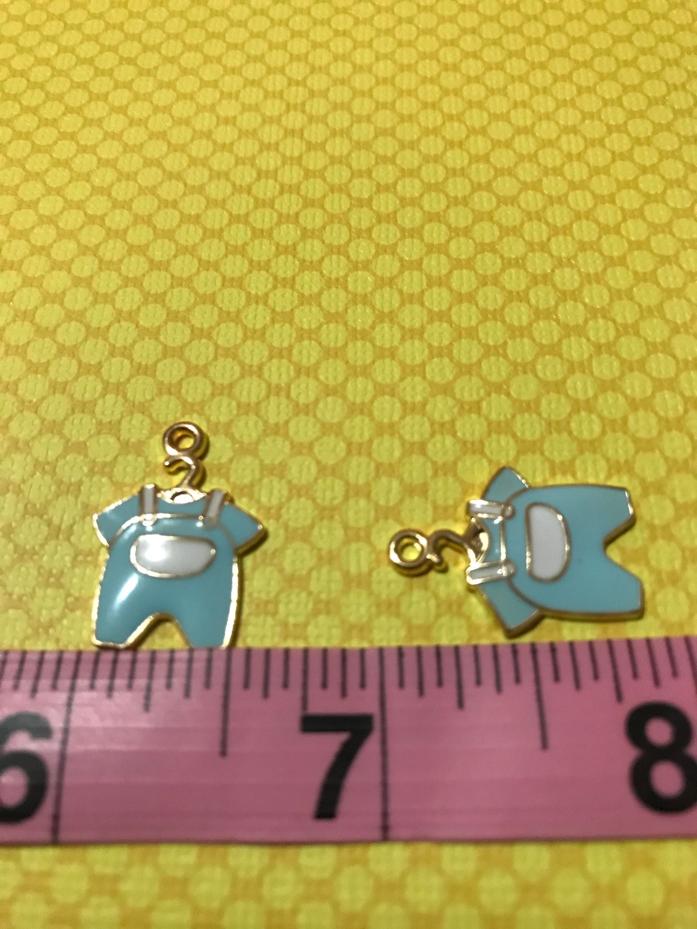 Baby Cloth Charm Enamel/Baby Shower/Baby Charms/Cute Dangling | Etsy