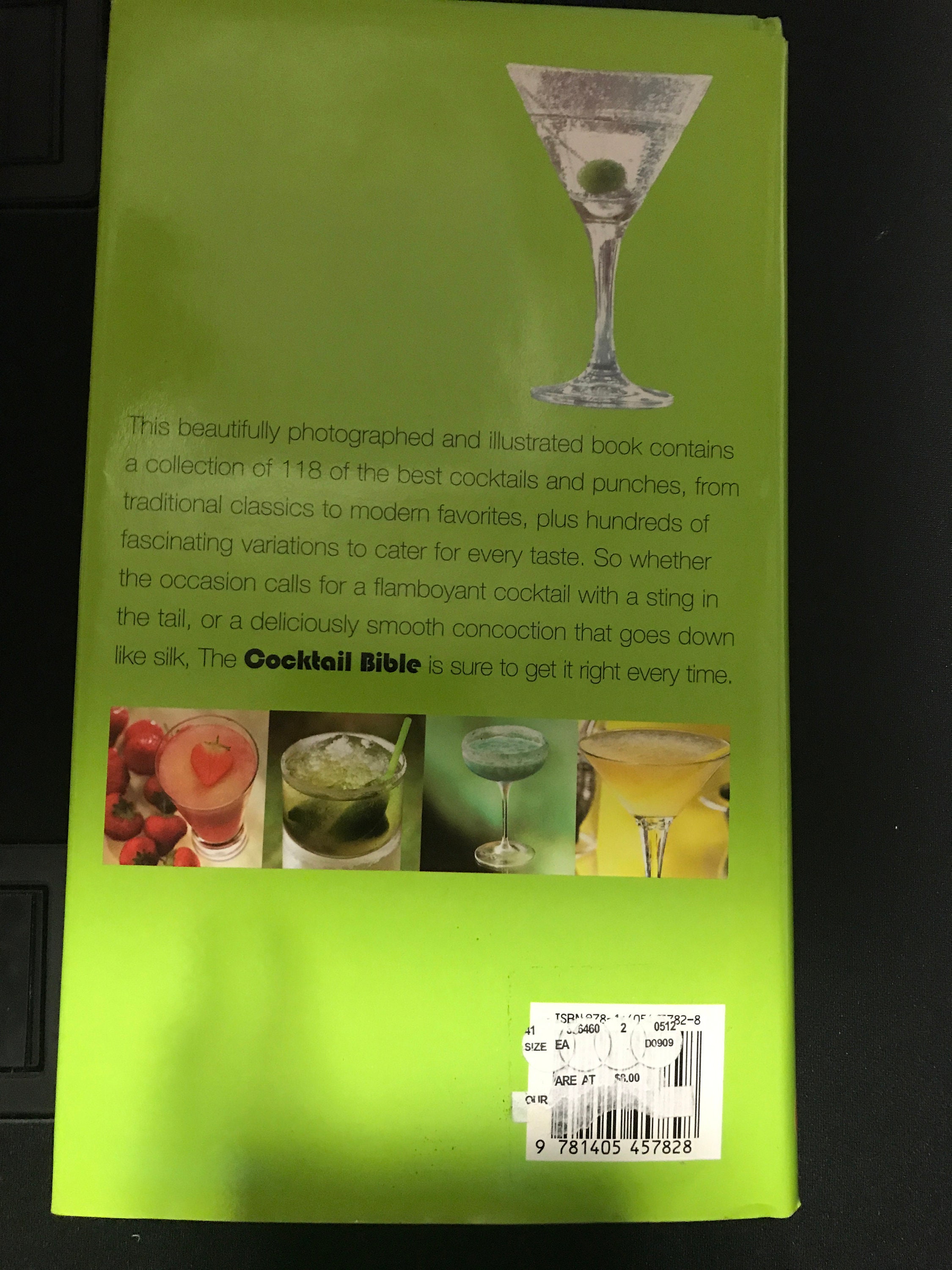 The Cocktail Bible Traditional & Modern Cocktails for Every Occasion - Etsy