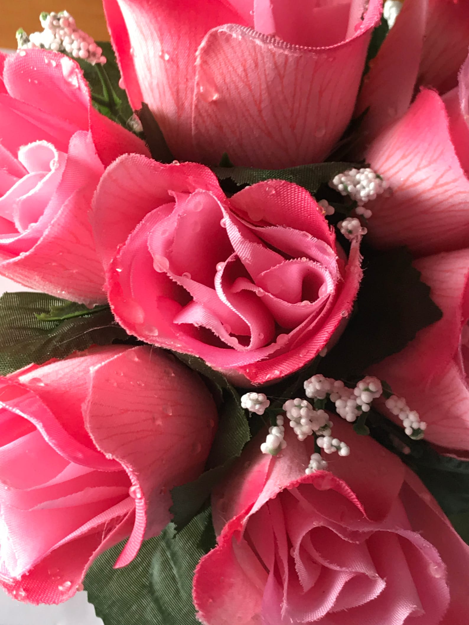 Pink Silk Floral Arrangement/pink Roses Floral | Etsy