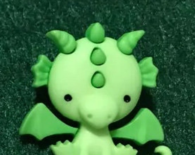 Dragon Buttons 4 Pieces Special Order - Etsy