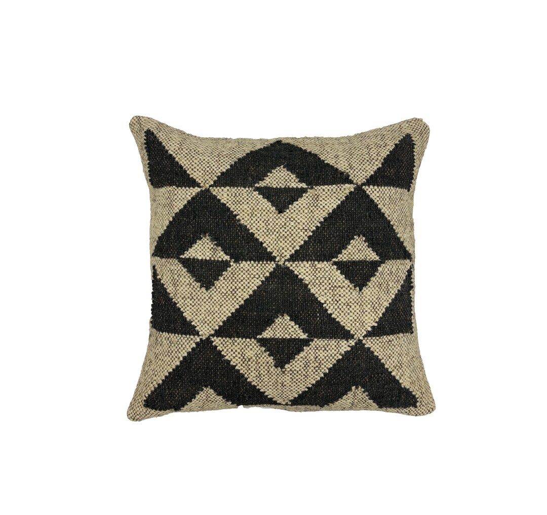 Jute Cushion Covers - Handwoven Kilim Pillow Cover, Jute Pillow Case ...