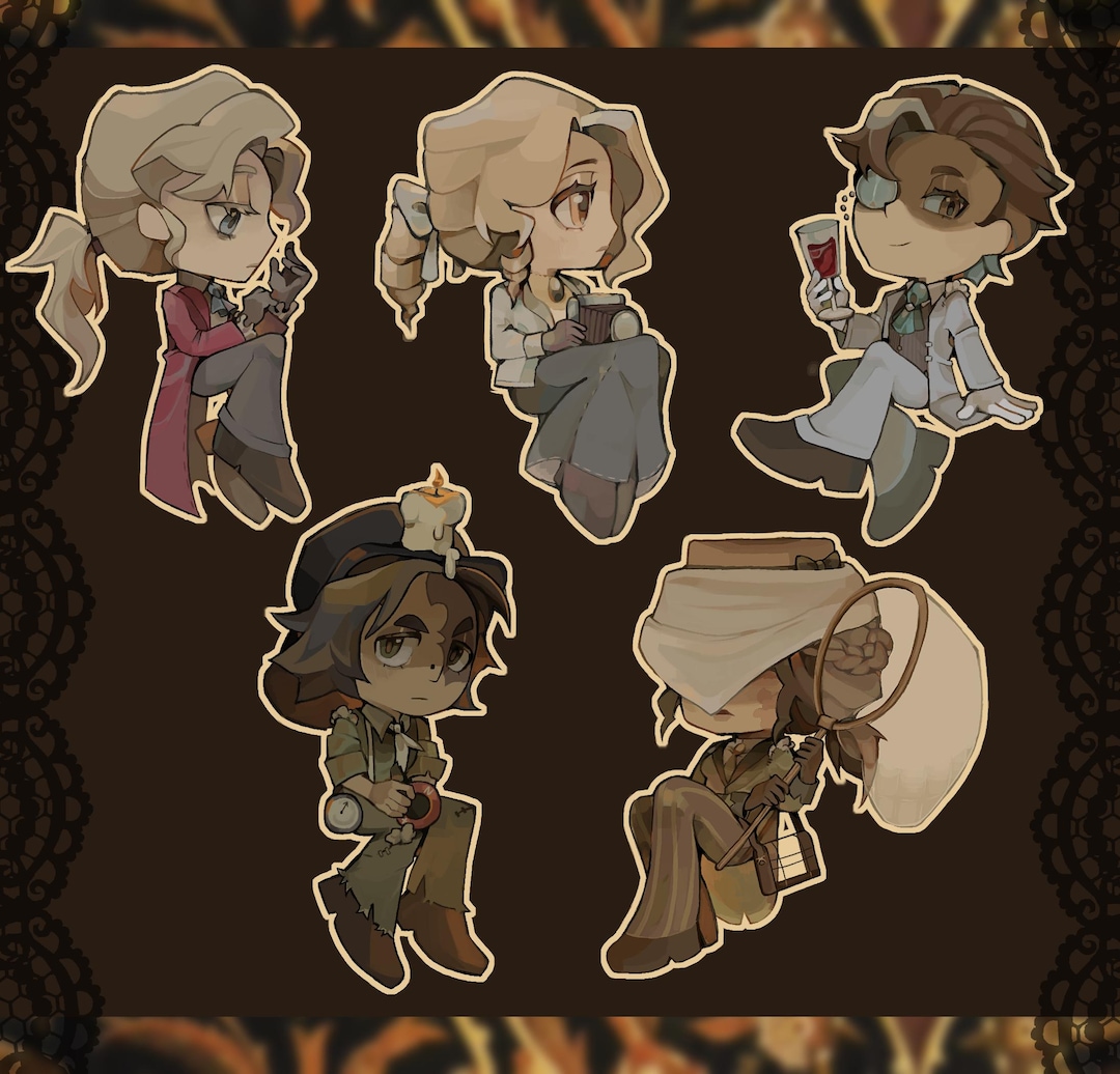Identity V Ashes of Memory 3.5 Inch Acrylic Keychains - Etsy